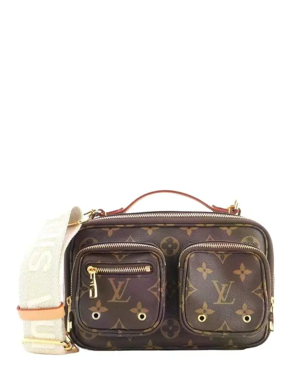 LOUIS VUITTON Monogram Canvas Utility Crossbody Bag - Brown