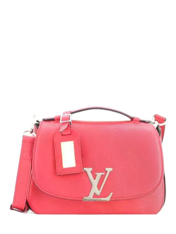LOUIS VUITTON Vivienne Nm Handbag Leather Shoulder Bag - Red