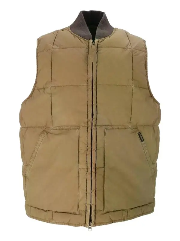 Filson Quilted Cotton Gilet - Neutrals