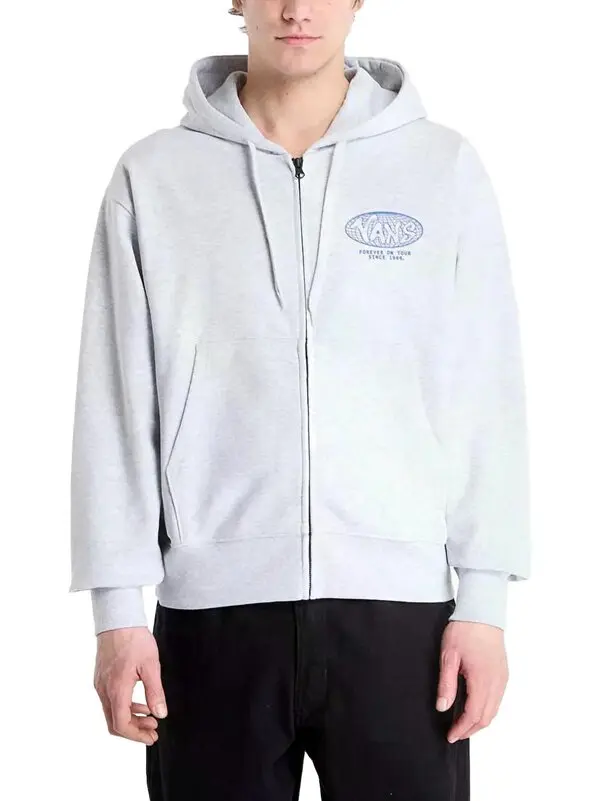 VANS World Tour Zip-up Hoodie - Grey