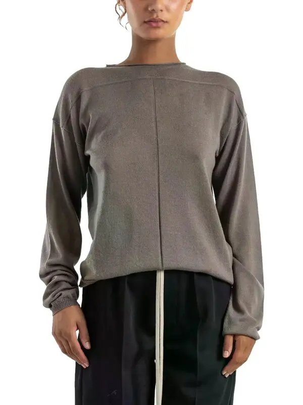 Rick Owens Wool Sweater - Grey
