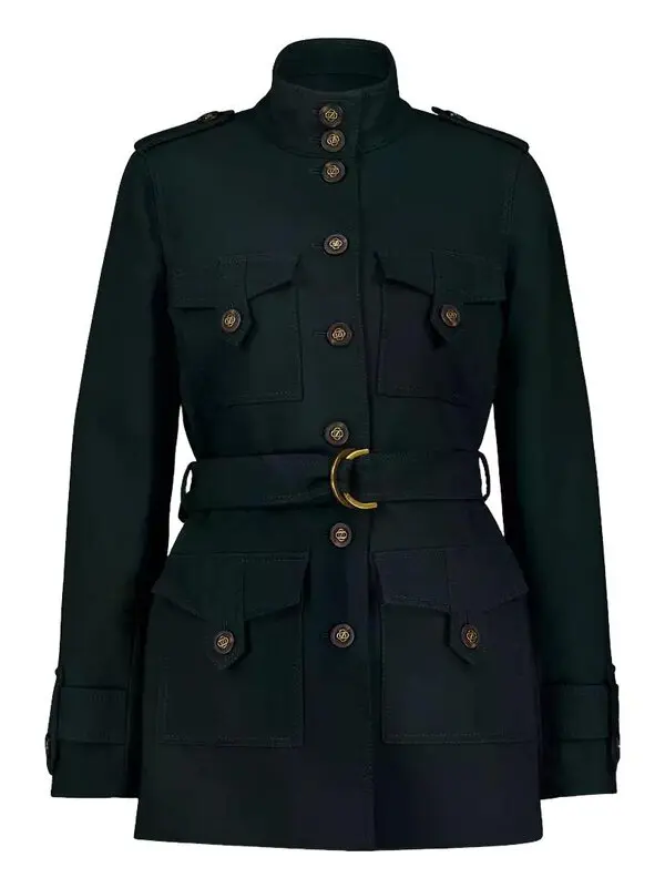 Zimmermann Belted Utility Jacket - Green