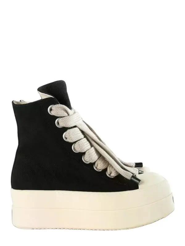 Rick Owens Jumbolace High-top Sneakers - Black