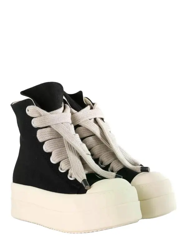Rick Owens Jumbolace High-top Sneakers - Black