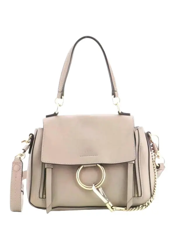 Chloé Faye Mini Shoulder Bag - Grey