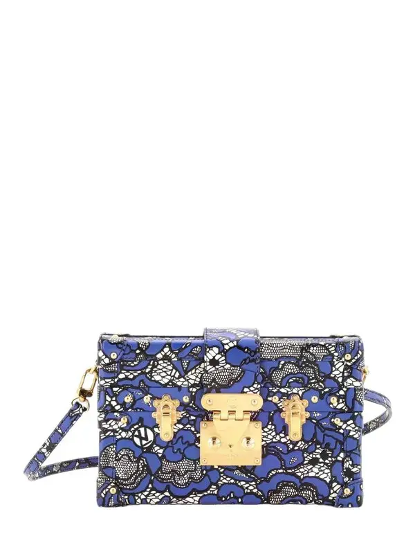 LOUIS VUITTON Petite Malle Handbag - Blue