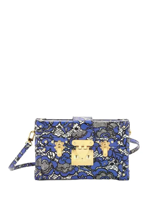 LOUIS VUITTON Petite Malle Handbag - Blue