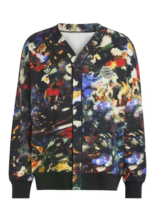 Adidas Bayern Munich Button-up Cardigan - Black
