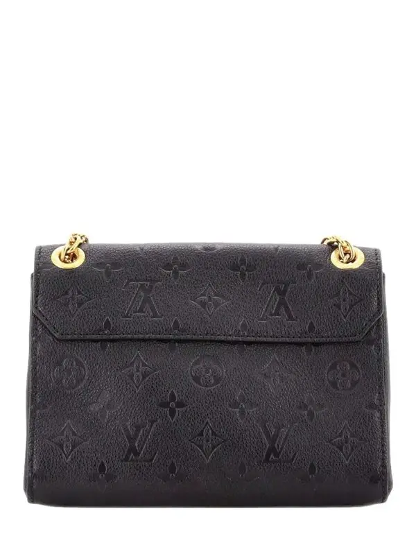 LOUIS VUITTON Vavin Monogram Empreinte Leather Bb Crossbody Bag - Black