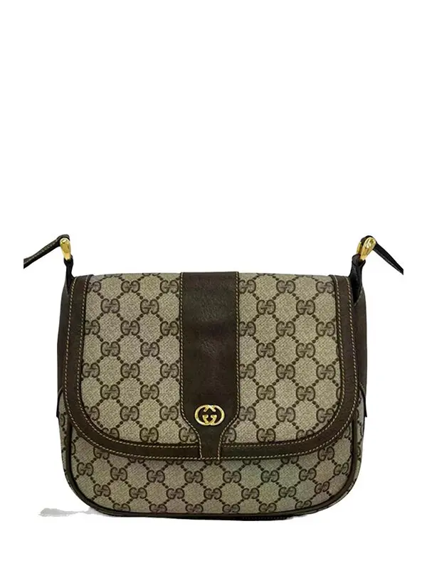 Gucci Gg Supreme Crossbody Bag - Neutrals
