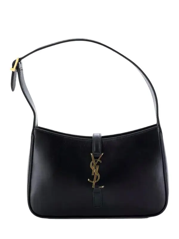 Saint Laurent Le 5 A 7 Small Hobo Bag - Black