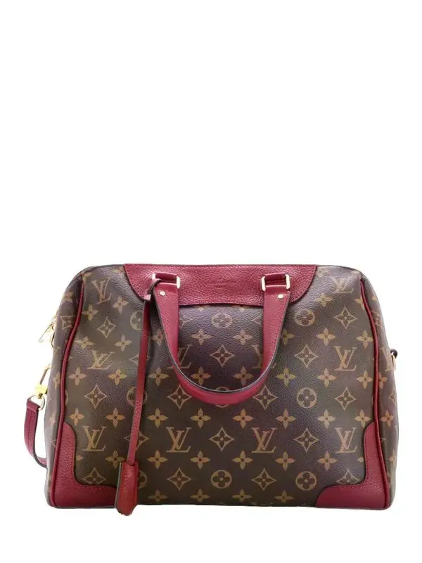 LOUIS VUITTON Monogram Canvas And Leather Retiro Nm Satchel - Pink