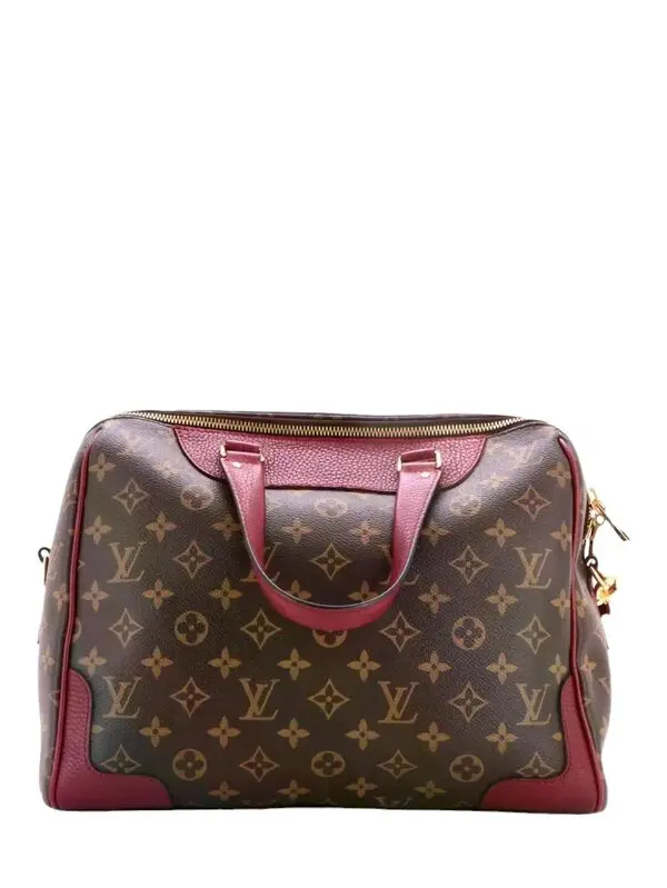 LOUIS VUITTON Monogram Canvas And Leather Retiro Nm Satchel - Pink