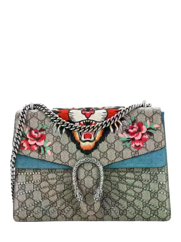 Gucci Dionysus Gg Coated Canvas Medium Shoulder Bag - Brown