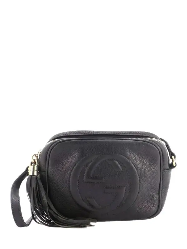Gucci Soho Disco Leather Small Crossbody Bag - Black