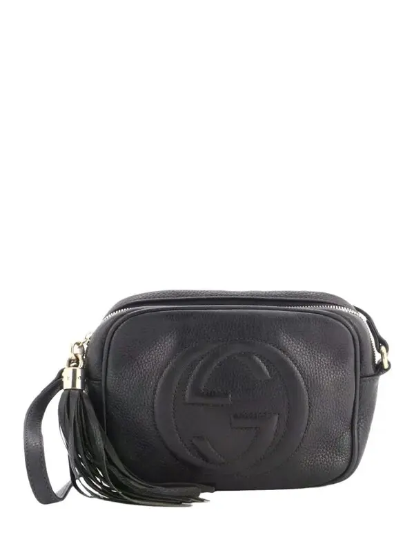 Gucci Soho Disco Leather Small Crossbody Bag - Black