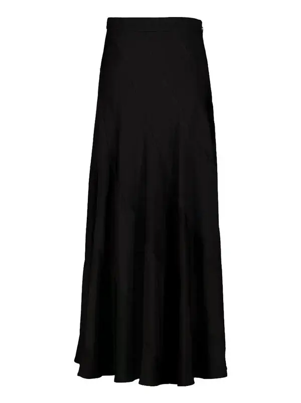 Zimmermann Bias-cut Midi Skirt - Black