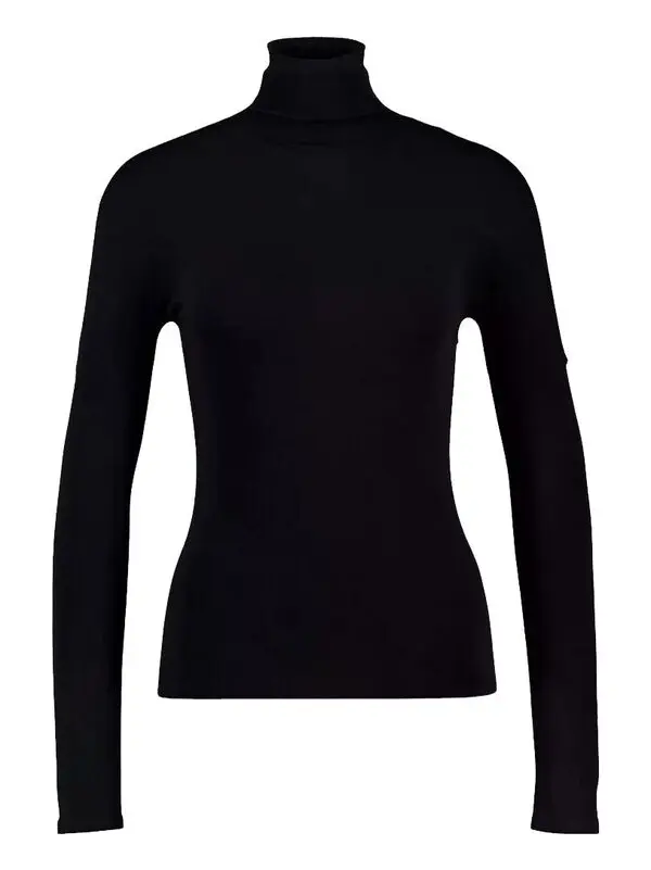 Gucci High-neck Long-sleeve T-shirt - Black