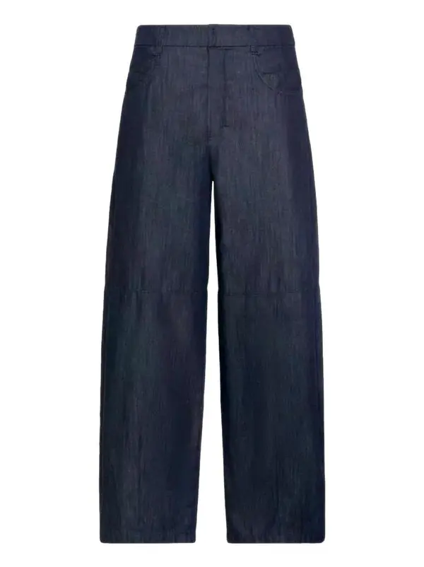 Max Mara Barrel-leg Jeans - Blue