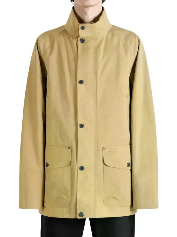 Barbour Modern Bedale High-neck Raglan-sleeve Jacket - Neutrals