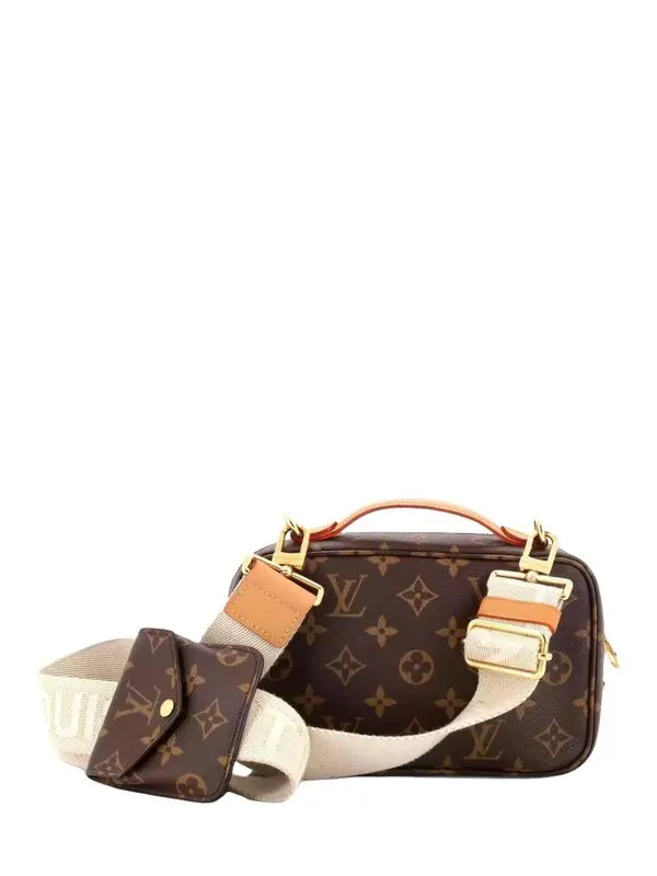 LOUIS VUITTON Utility Monogram Canvas Crossbody Bag - Brown
