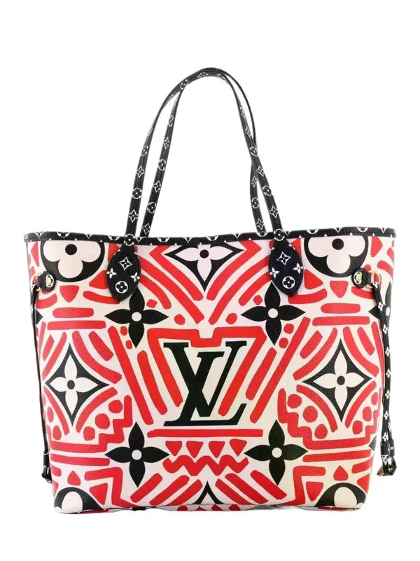 LOUIS VUITTON Limited Edition Crafty Monogram Giant Tote Bag - Red