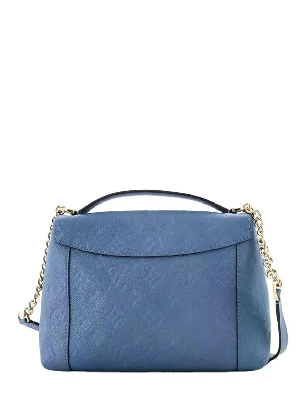 LOUIS VUITTON Blanche Handbag Monogram Empreinte Leather Bb Shoulder Bag - Blue