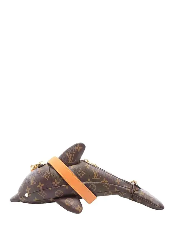 LOUIS VUITTON Monogram Dolphin Bag - Brown
