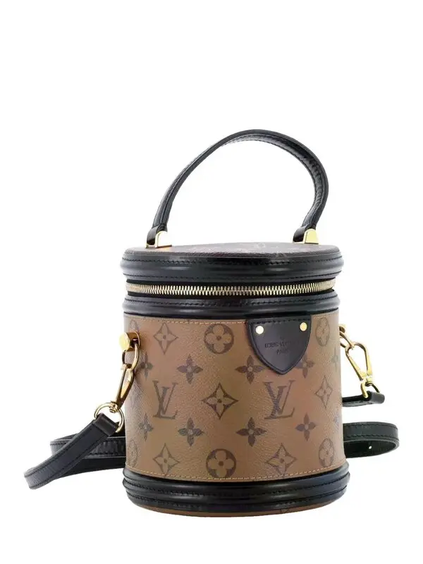LOUIS VUITTON Reverse Monogram Canvas Cannes Bag - Brown