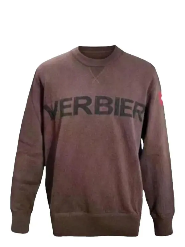 JURTA Crew-neck Sweater - Brown