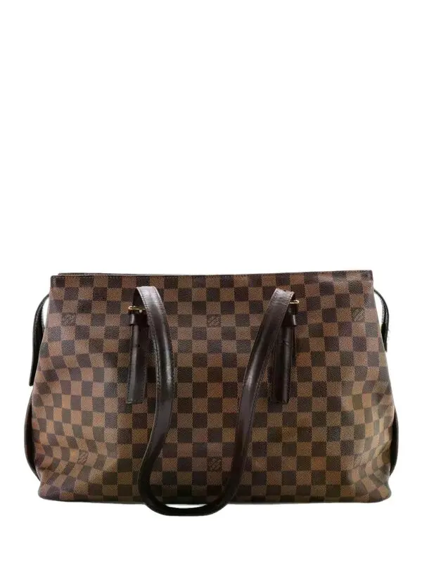 LOUIS VUITTON Damier Chelsea Handbag - Brown