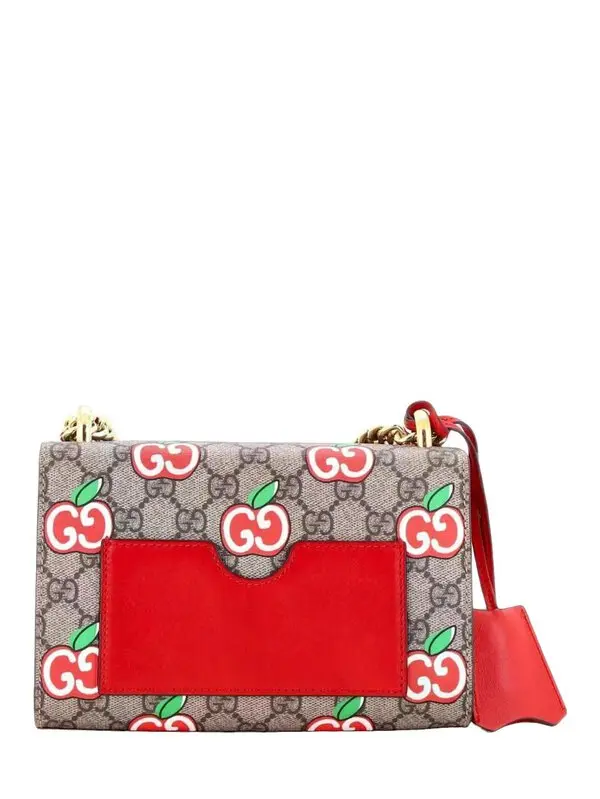 Gucci Padlock Gg Coated Canvas Small Shoulder Bag - Brown