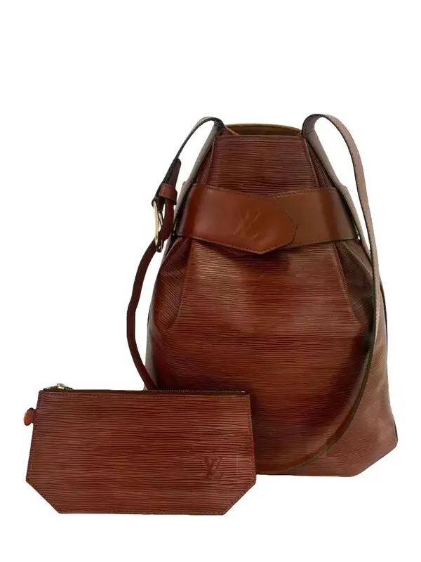 LOUIS VUITTON Epi Sac D'epaule Gm Bucket Bag - Brown
