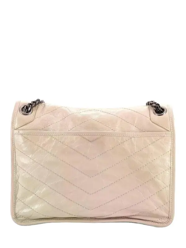 Saint Laurent Niki Chain Flap Bag - Neutrals