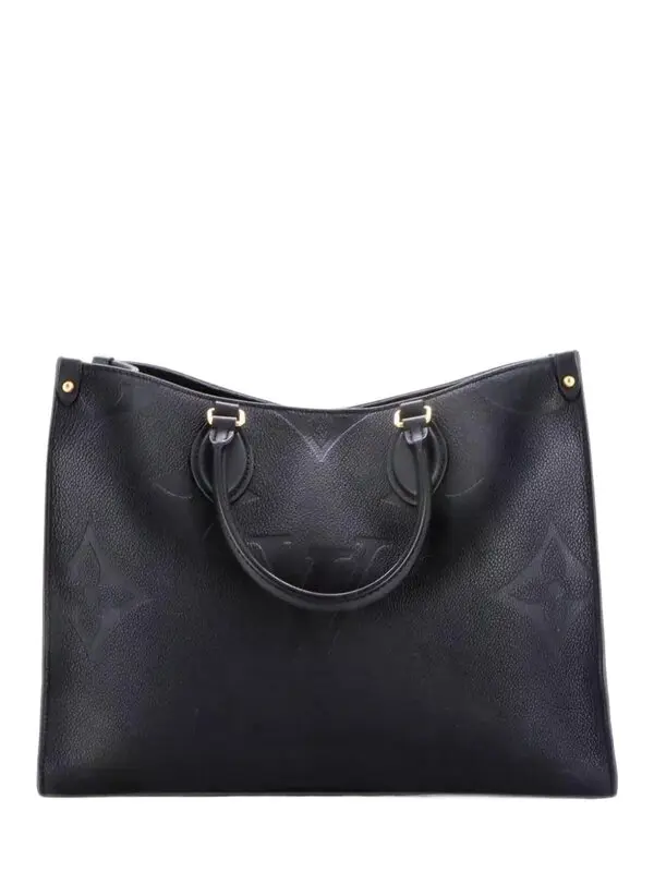 LOUIS VUITTON Onthego Monogram Empreinte Giant Mm Tote Bag - Black