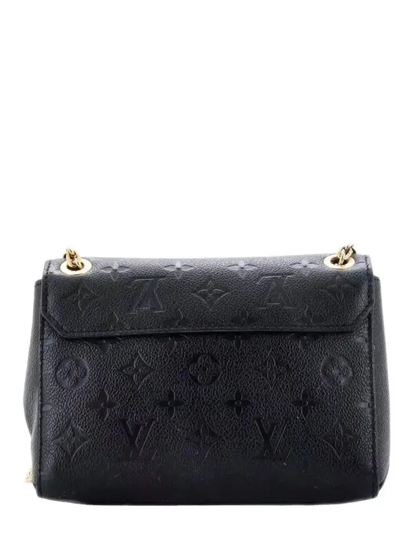 LOUIS VUITTON Monogram Empreinte Leather Bb Crossbody Bag - Black