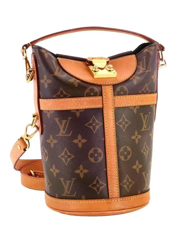 LOUIS VUITTON Monogram Canvas Bucket Bag - Brown