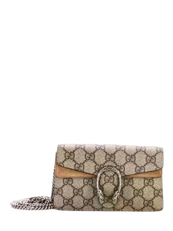 Gucci Dionysus Super Mini Crossbody Bag - Brown