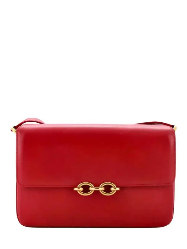 Saint Laurent Le Maillon Shoulder Bag - Red