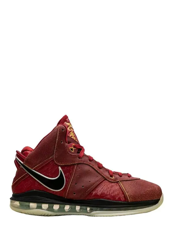 Nike Lebron 8 Qs Gym Sneakers - Red