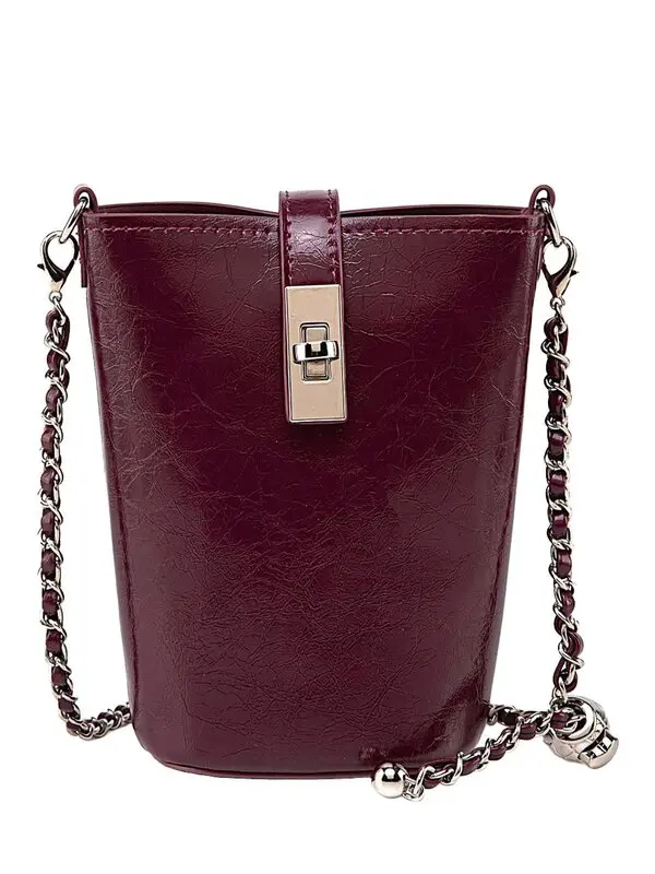MKF COLLECTION - J'OMOR Evelina Mini Bucket Bag - Pink