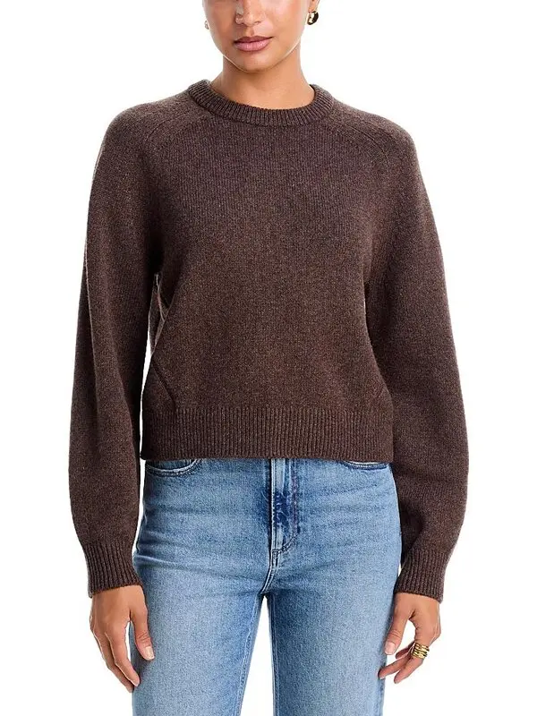 Paige Zaire Crewneck Sweater - Sable
