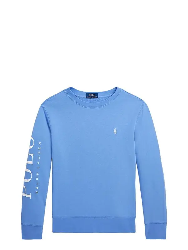 Polo Ralph Lauren Long Sleeve Knit Sweatshirt - Blue