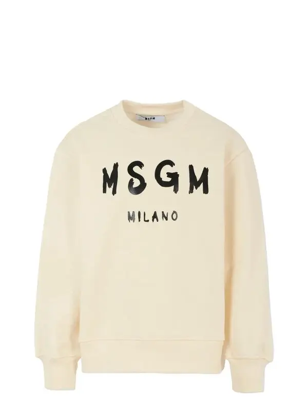 MSGM Logo Hoodie - Black