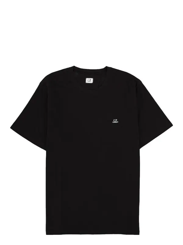 C.P. COMPANY C. P. Company Essential Cotton T-shirt For Fall/winter 2025 - Black