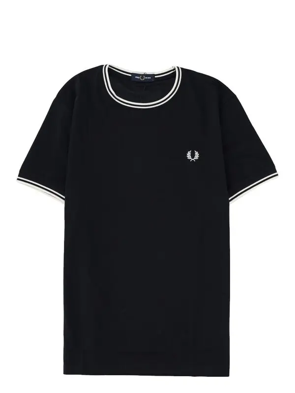 Fred Perry 100% Cotton T-shirt - Blue