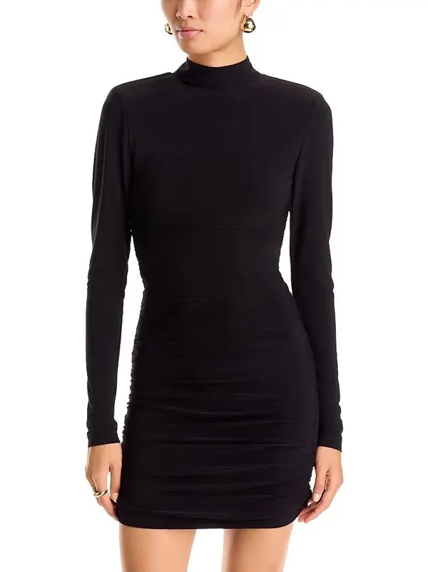 Ramy Brook Delia Jersey Bodycon Dress - Black