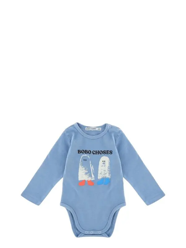 BOBO CHOSES Baby Jumpsuit With Graphic Print - Blue