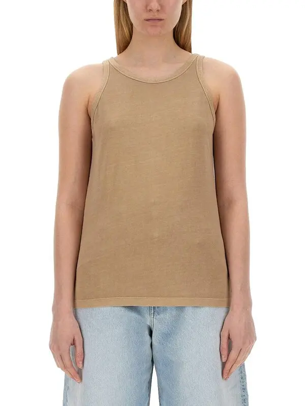 Sportmax Cotton Mini Top - Beige