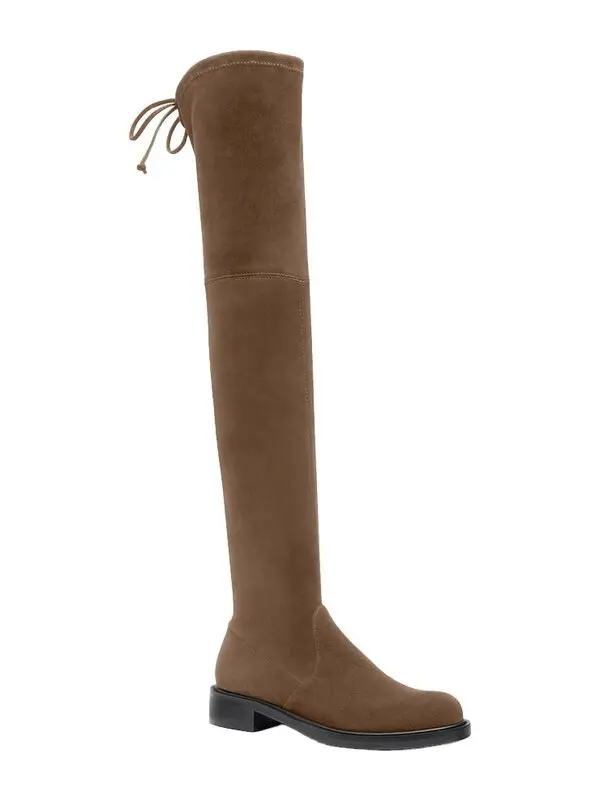 STUART WEITZMAN Giseleland Suede Over-the-knee Boots - Weathered